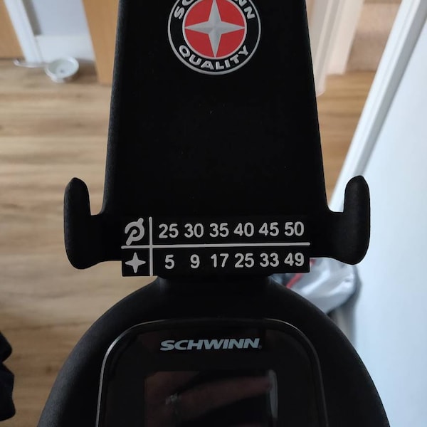 Schwinn to Peloton Resistance Conversion / IC4 Chart / Exercise Bike ...