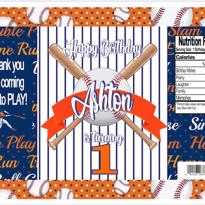 Baseball Digital Papers Orange & Navy, 20 Pieces, 12 X 12, High Quality ...