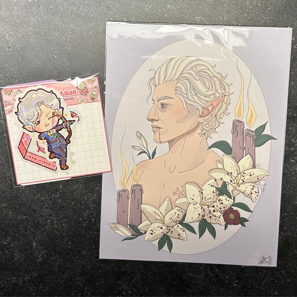 Gale Dekarios Emotes | Chibi, Baldur's Gate 3 Inspired Emote, BG3 ...