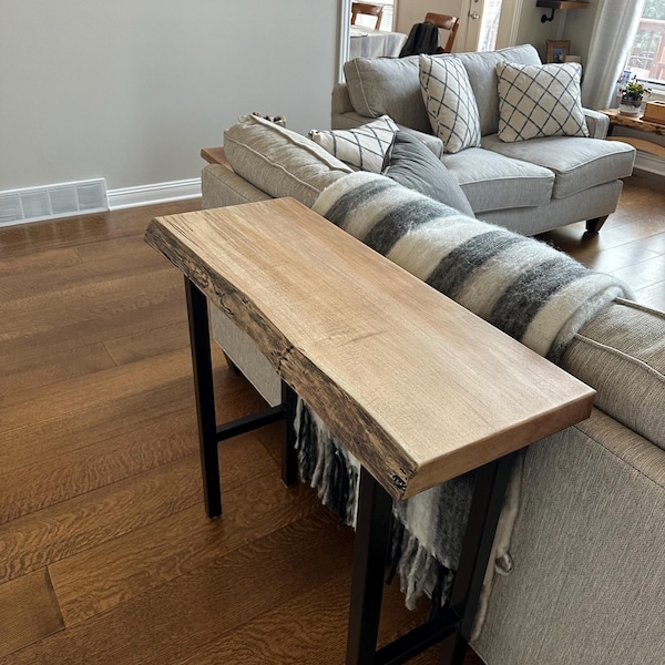 2x U Shaped Legs of Square Tubed Metal Table Legs 10 35 Matte Black ...