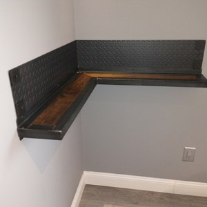 Wooster Wall Shelf & Chain Hook Coat Rack - Etsy