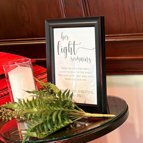 We Will Be There Memorial Graduation Printable Sign, Reserved Chair ...