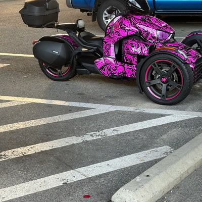 Can Am Ryker Sport Rally 600 900 Graphic Wrap Decal Kit paint Splatter ...