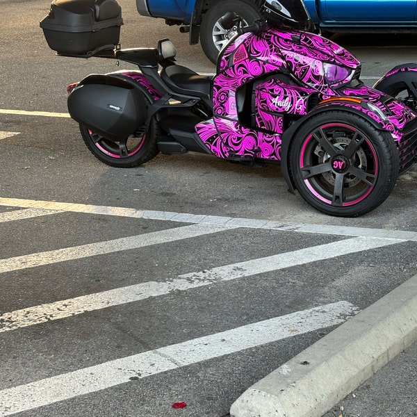 Can Am Spyder RT LTD Graphic Wrap Decal Kit Perennial 2010-2019 - Etsy