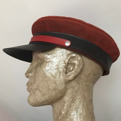 Leather Vintage Cap Pattern PDF by Leatherhubpatterns - Etsy