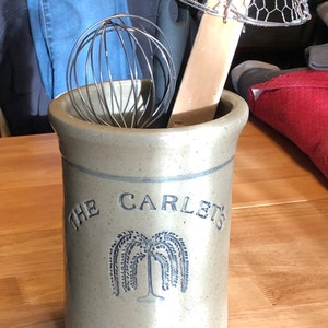 Personalized Stoneware Marriage Crock Fall Wedding | Etsy