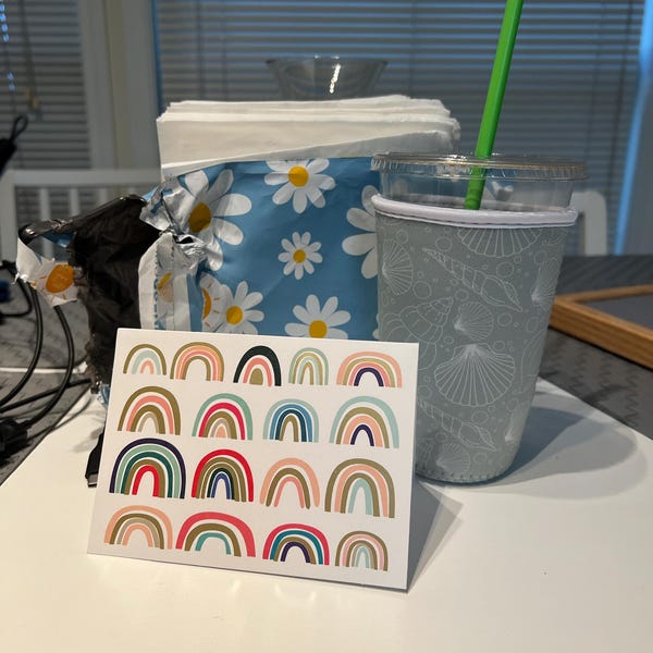 Shell Yeah Coffee Sleeve | Insulated Iced Beverage Holder - Etsy