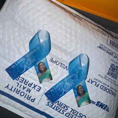 Memorial Ribbon, Personal Memorial Ribbons, Awareness Robbins, Custom ...