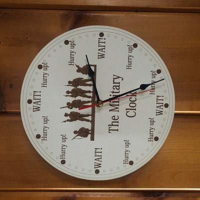 Laser Engraved Time, Tide and Moon Phase SLATE WALL CLOCK 30cm X 12cm ...