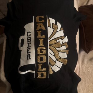 Cheer Boyfriend Shirt Short Sleeve T-shirt Cheer Shirt Cheer Spirit ...