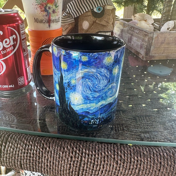 Starry Night Mug, Vincent Van Gogh Mug, Artsy Mug, Great Gift for Art ...