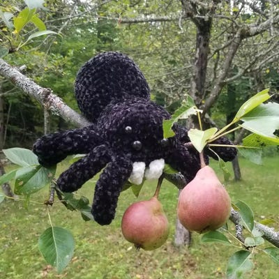 Spider, Crochet Pattern, PDF, Digital, Download, Low Sew Spider Pattern ...