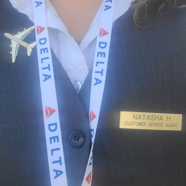 Uniform Name Badge for Work - Pin Name Tag - Military - Police - Fire ...