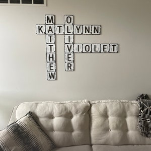 Hello Front Door Hanger Wood Raised Letter Welcome Sign Front Door ...