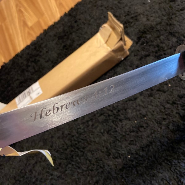 Monogram Sword, Custom Sword, Personalized Sword, Engraved Sword ...