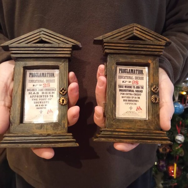 Dolores Umbridge's Proclamation Decree- Inspired by Harry Potter - Etsy