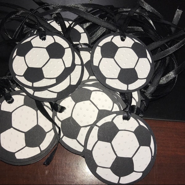 20 Personalized Soccer Gift Tags, Soccer Birthday, Soccer Tags, Soccer ...