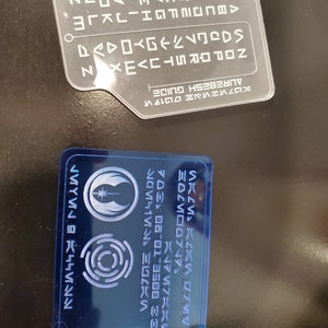 Star Wars Universe ID Card - Etsy