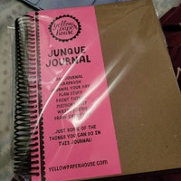 5" X 3.75" MINI JUNQUE JOURNAL - for Art Journaling, Scrapbooking, Junk ...