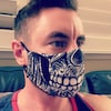 Custom Hand Made Skull Face Mask Reusable and Washable With - Etsy