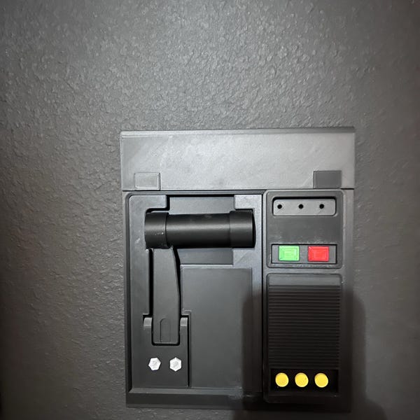 Star Wars Looking - Science Fiction - Airlock Lever Panel - FREE ...