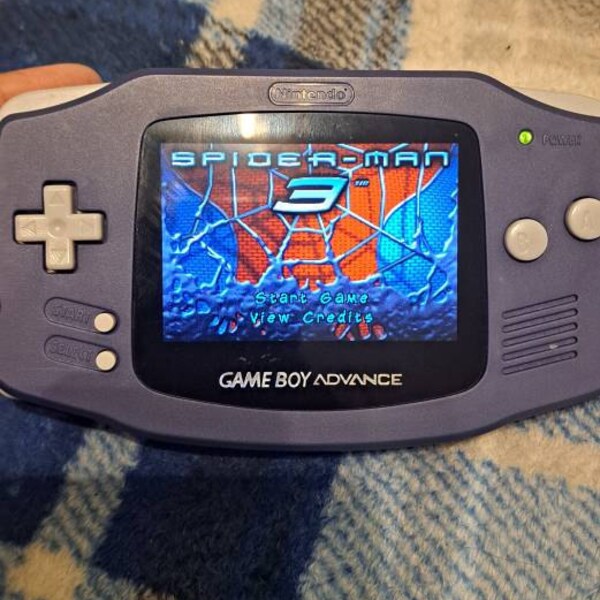 Metallic Teal Nintendo Game Boy Advance GBA SP IPS Mod Adjustable ...