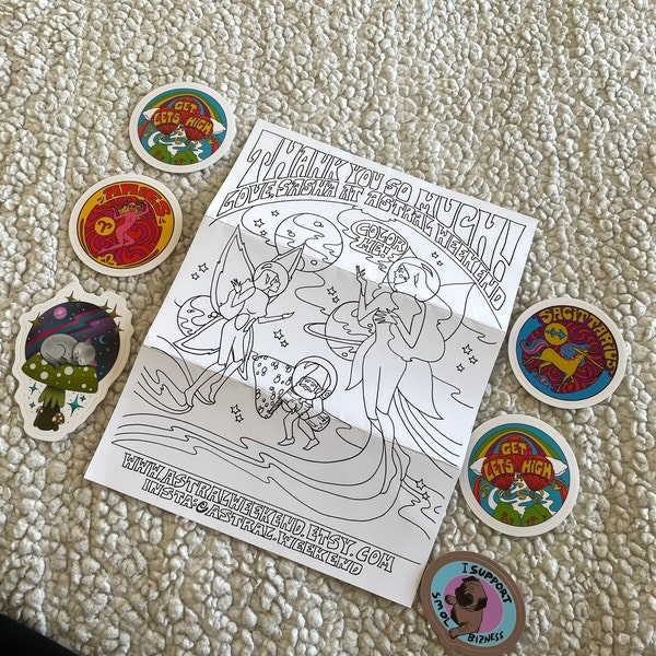 Let's Get High Sticker... Hot Air Balloons...sticker... Vinyl... Laptop ...