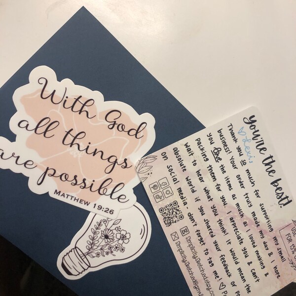 FAITH Sticker Pack Bible Verse Stickers Scripture Christian Stickers ...