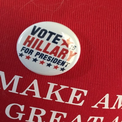 HILLARY CLINTON for President 2016 Election Campaign Button Set Badges ...