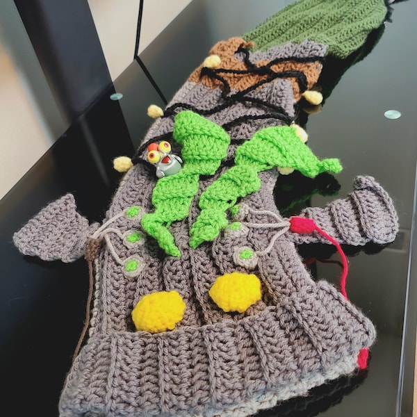 Horrorboros Crochet Beanie | Splatoon 3 | Salmon Run - Etsy