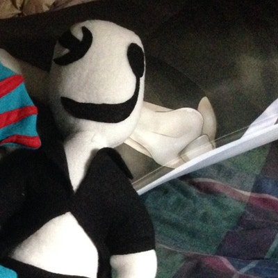 Undertale Gaster Plush, Unofficial, Video Game Toy, Handmade - Etsy