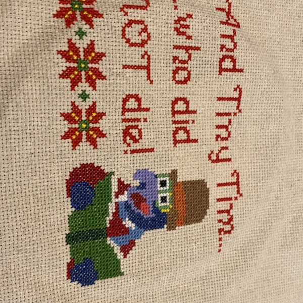 Puppet Christmas Carol Cross Stitch Pattern - Etsy