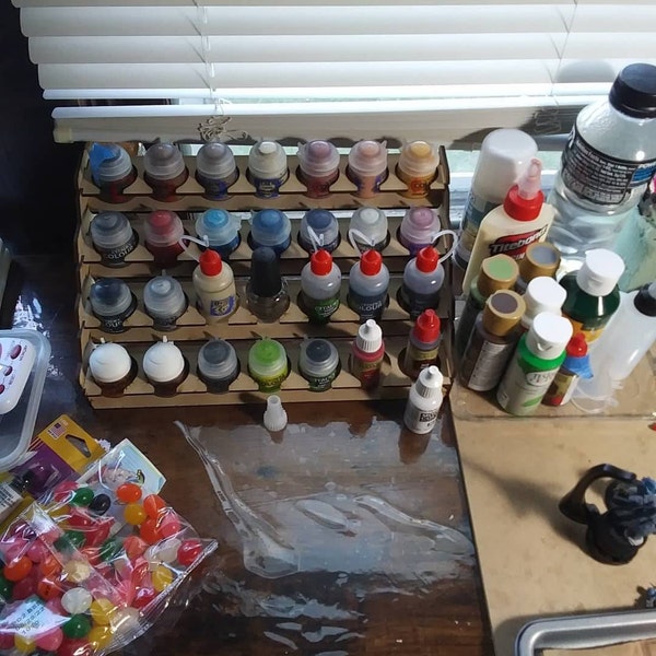 28 Pot Gw/citadel Modular Paint Rack - Etsy
