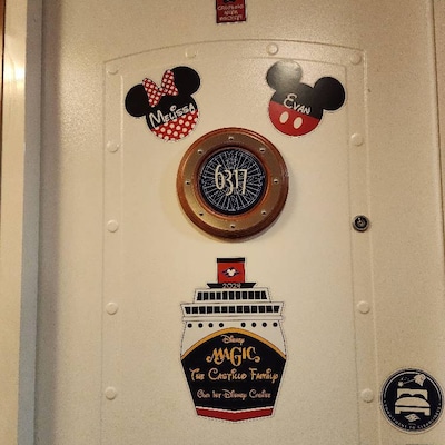 Disney Cruise Door Magnets Disney Ship Front and Character Inspired ...