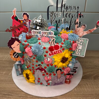 Harry Styles Cake Toppers, Harry Styles Cupcake Toppers, Harry Styles ...