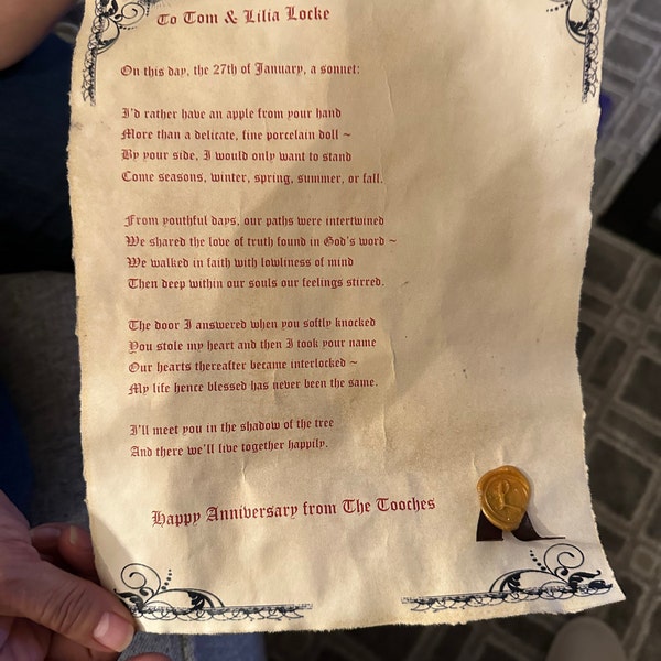 Hand-aged Parchment Scroll (personalization Available) - Etsy