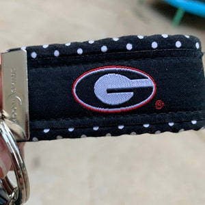 University of Georgia Bulldogs Web Key Chains - Etsy