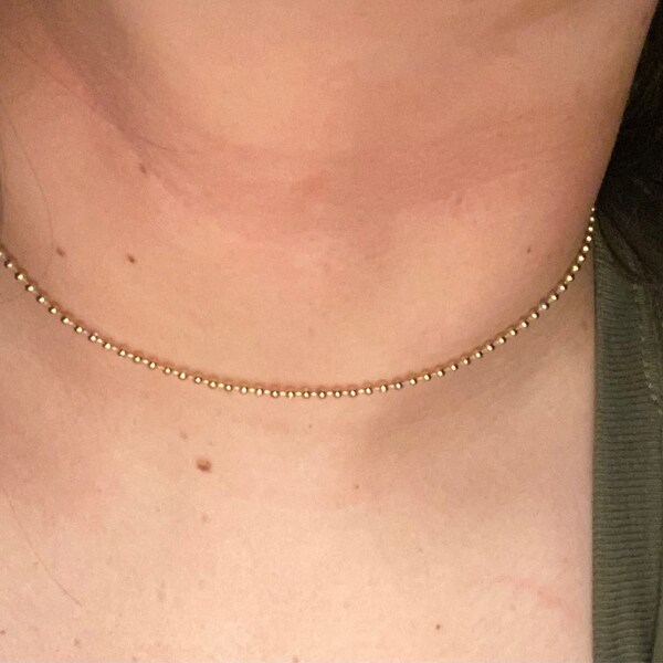Vintage Gold Tone Cobra Chain Necklace, Retro Costume Jewelry - Etsy