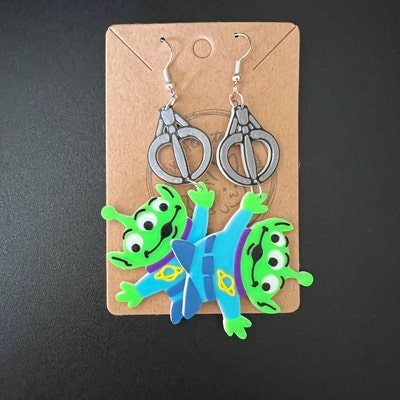 Glow in the Dark Disney Channel Logo Statement Earrings Disney Channel ...