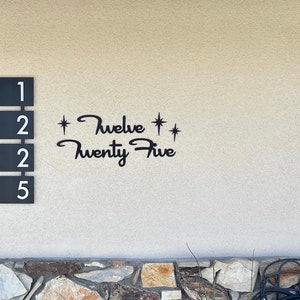 Script Address Sign script House Numbers Custom House - Etsy