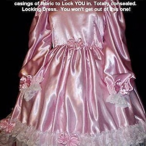 Lockable Satin Dress - Etsy
