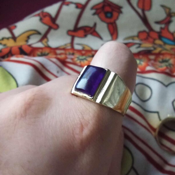 Ethnic Labradorite Poisoner Ring,brass Ring,handmade Ring,women Ring ...