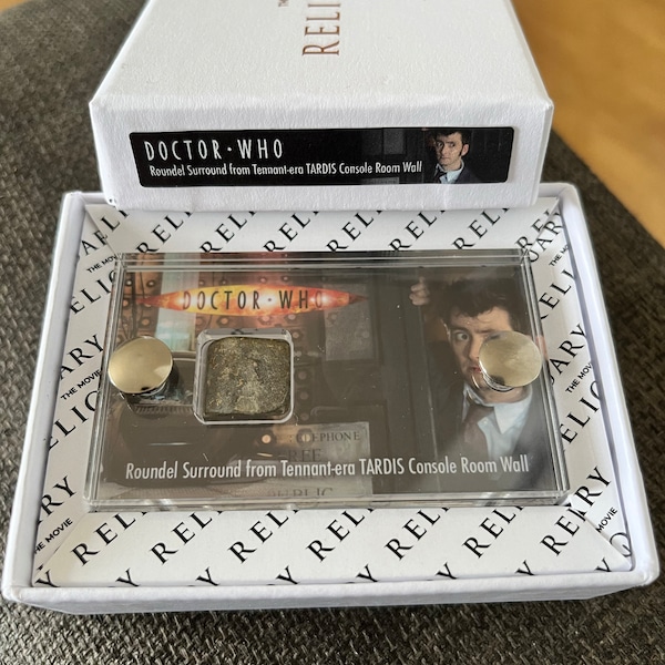 Doctor Who TARDIS Roundel Display: 10th Doctor Console Room Relic - Etsy