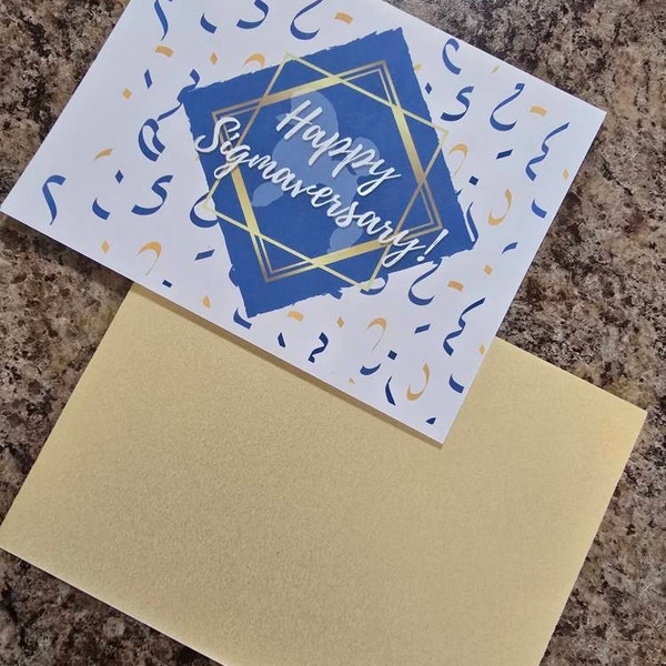 10 Personalized Greeting Cards, Delta Sigma Theta Inspired, Soror, Card ...