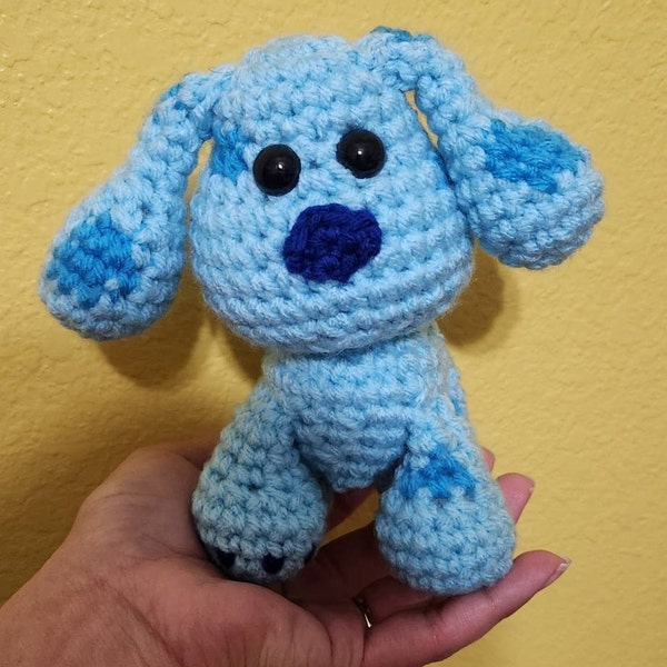 Blue's Clues' Blue PDF Pattern | Blue's Clues Dog | Blue Dog | Puppy ...