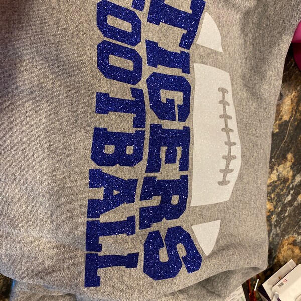 Custom Spirit Wear Sweatshirt, School Mascot Shirt, School Sweatshirt ...