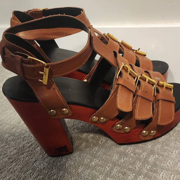 Wooden Platforms Soles Heels Clogs - Shoemaking Accessories - Footwear ...