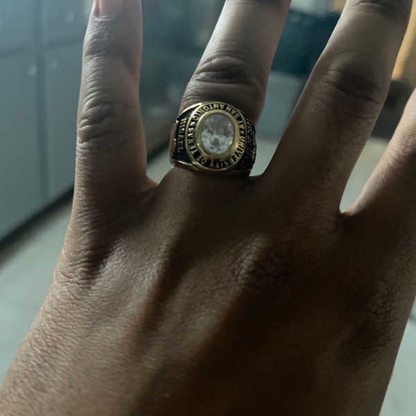 University Ring, Graduation Gift, Class Rings, Senior Class Ring ...
