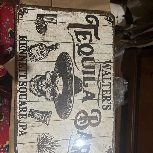 Personalized Tequila Bar Sign, Alcohol Gift, Tequila Gift, Gift for Him ...