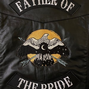 Custom Embroidered Top and Bottom Rocker Set MC Biker Patch 617 Sizes ...